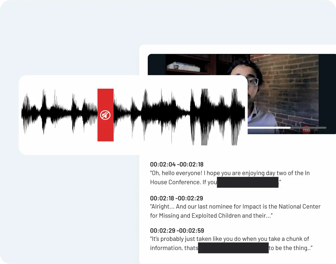 Audio Redaction Software | Logikcull